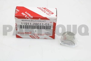 119112801101 Genuine Toyota BEARING, BALANCESHAFT, NO.1 11911-28011-01 ...