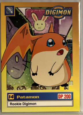 Patamon 1999 Bandai Digimon Rookie Card #17 Trading Card Series | eBay