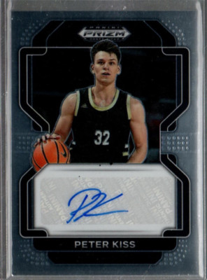 2022-23 Prizm Draft Picks Draft Picks Autographs #70 Peter Kiss Auto | eBay