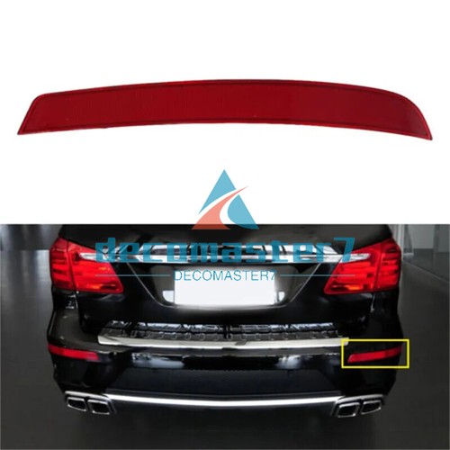 1668200474 Rear RH Bumper Reflector For 13-16 Mercedes GL350 GL450 ...