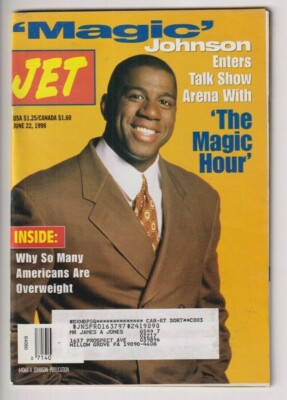 Jet Mag Magic Johnson The Magic Hour June 22, 1998 112619nonr | eBay