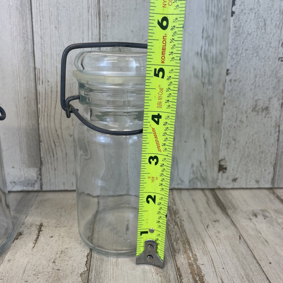 LE PARFAIT SUPER Atlas Wholefruit Wheaton Glass Jars Kitchen Decor ...