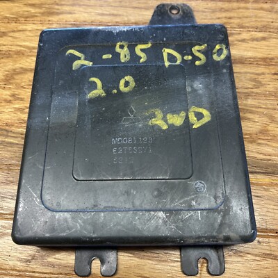 85 / 86 Mitsubishi Mighty Max / D-50 2.0 ECU MD081123 Pickup Truck PCM ...