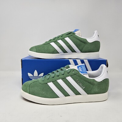 Men’s Adidas Gazelle 'Preloved Green' Classic Casual Shoes / IG1634 ...