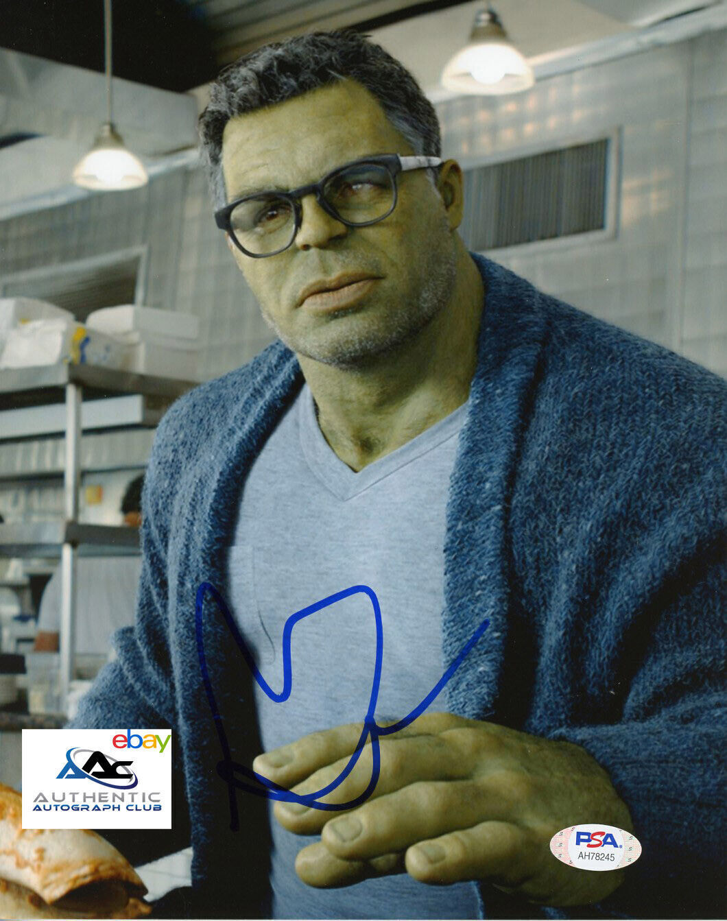 MARK RUFFALO AUTOGRAPH SIGNED 8x10 PHOTO THOR AVENGERS THE HULK BRUCE ...