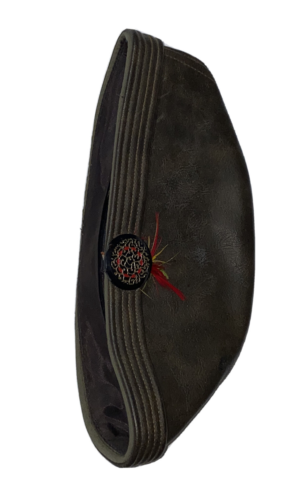 NEHRU Vintage Brown CAP Original Cap 4 Gandhi's Cap | eBay