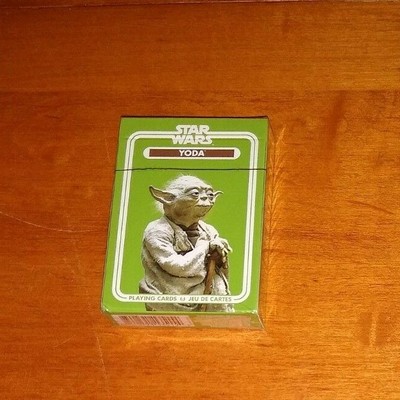Star Wars "Yoda" Playing Cards Sealed New/Sealed free 1st class ship w ...