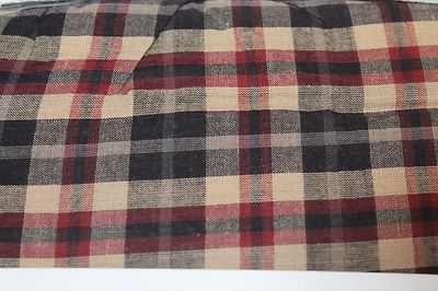VHC Ashton & Willow Carson Star Plaid Bedskirt Queen or King cotton new ...