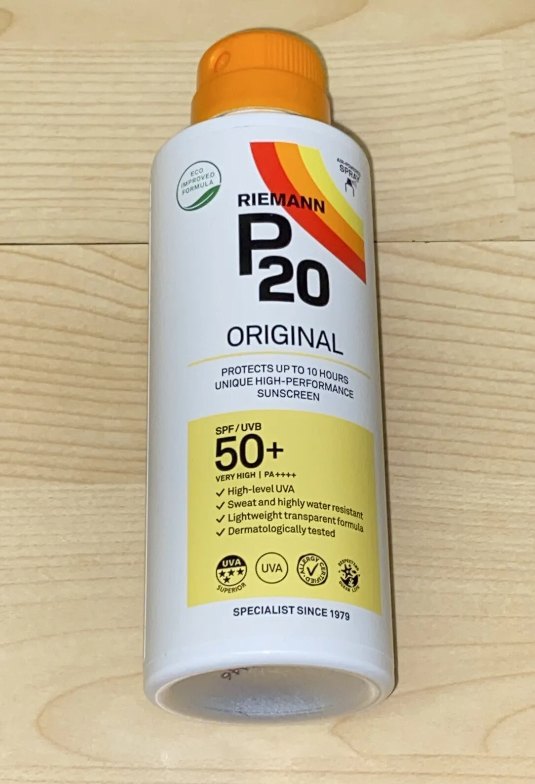 Riemann P20 Original SPF 50 Sun Protection Spray - 150 ml for sale ...