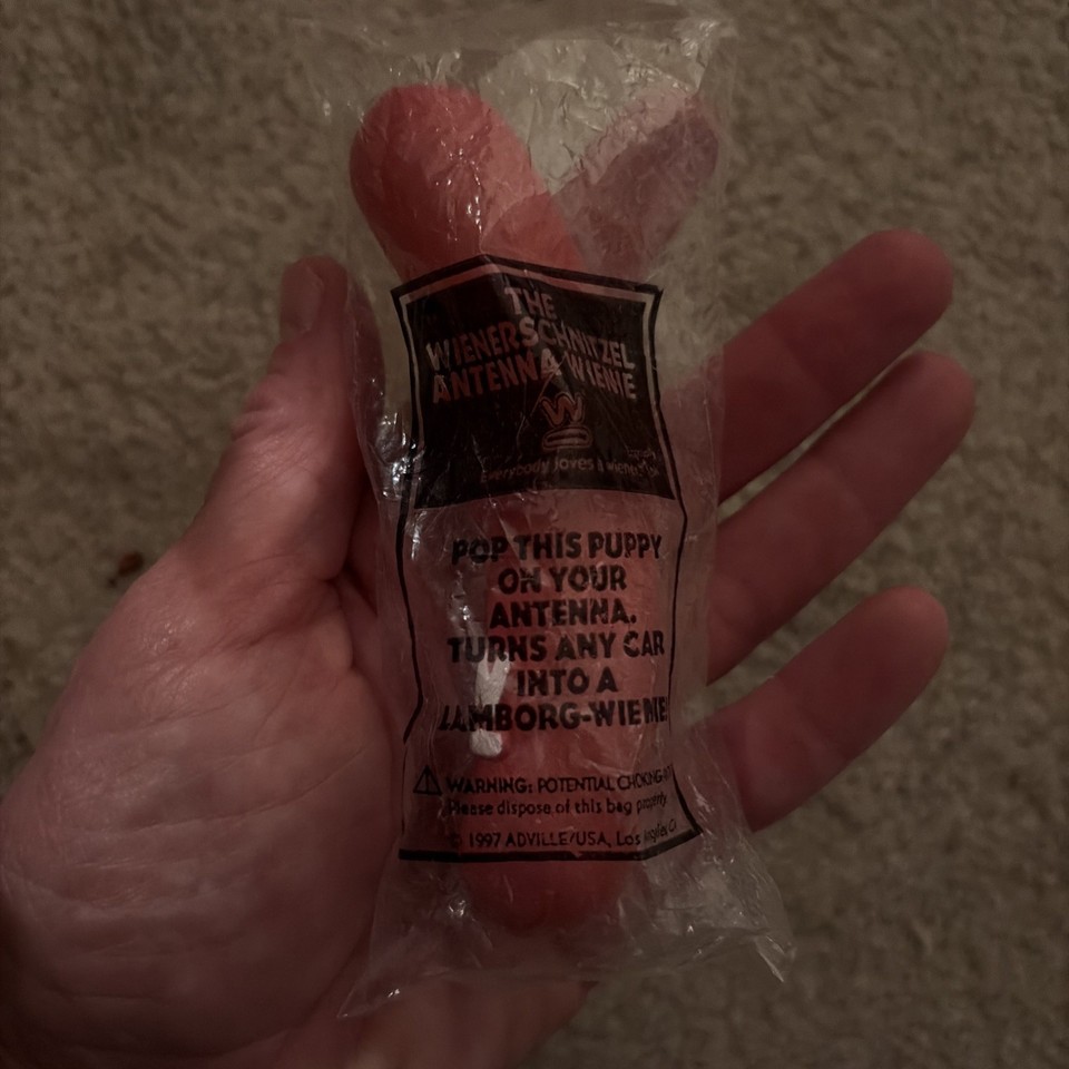 VTG Wienerschnitzel - 1997 Lamborg-Wienie Hot Dog Antenna Topper in ...