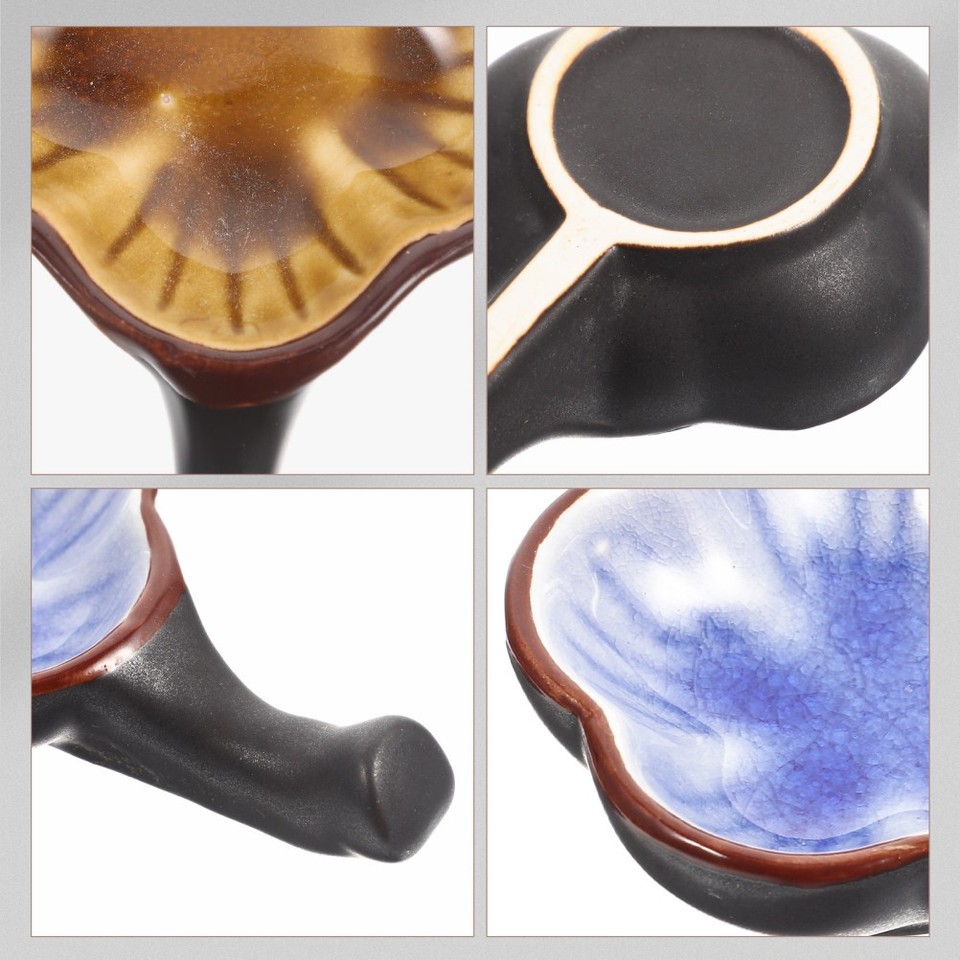 2 Pcs Tea Bag Dish Desktop Ink Decor Decorative Ink-stone Ornament ...