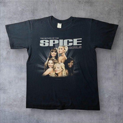 Spice Girls Band T-Shirt 2007 Vintage Pop Girl Group Tour | eBay