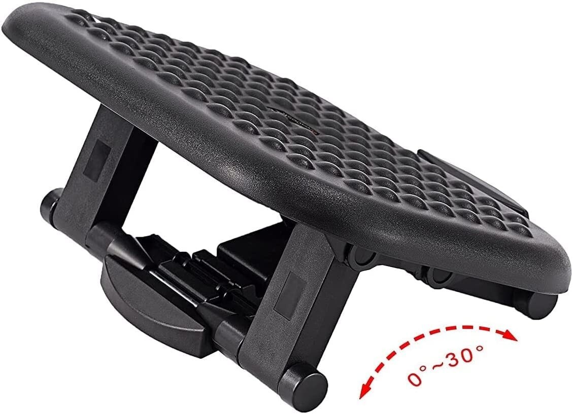 ApexDesk AMTR-18135 Massaging Footrest Ergonomic Design Tilt Angle Anti ...