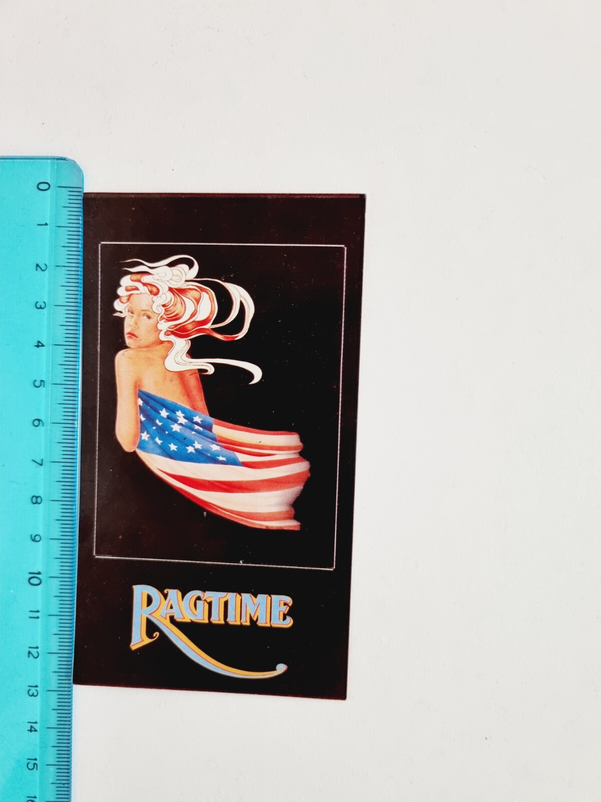 Adhesive Ragtime United States Sticker Autocollant Vintage 80s Original ...