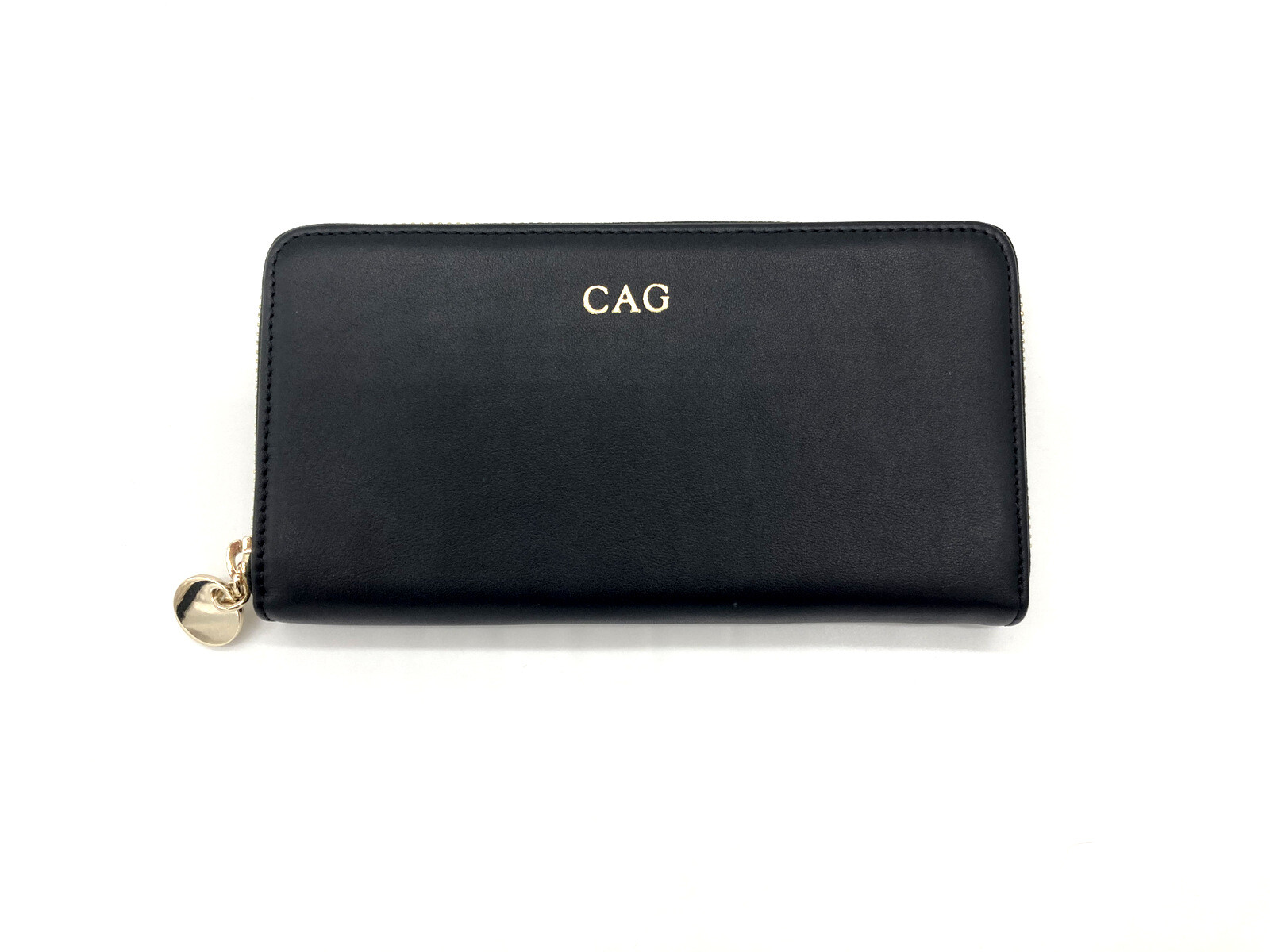 Mark and Graham CAG mono Essential Leather Wallet $99 Foil Debossed ...