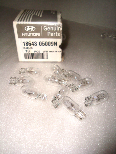 Hyundai BULBS -# 18643 05009N lot of 10 | eBay Australia