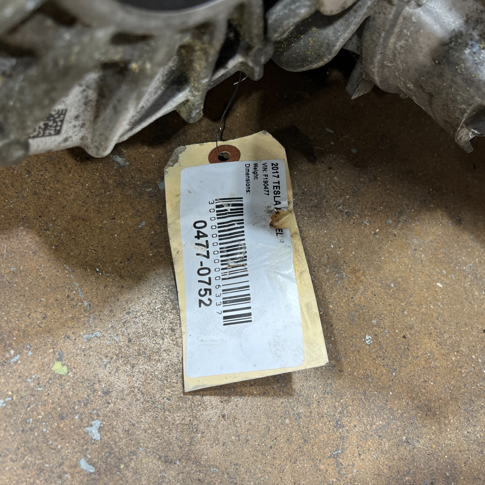 2016-2021 TESLA MODEL S FRONT DRIVE UNIT ELECTRIC MOTOR 42K Miles OEM ...