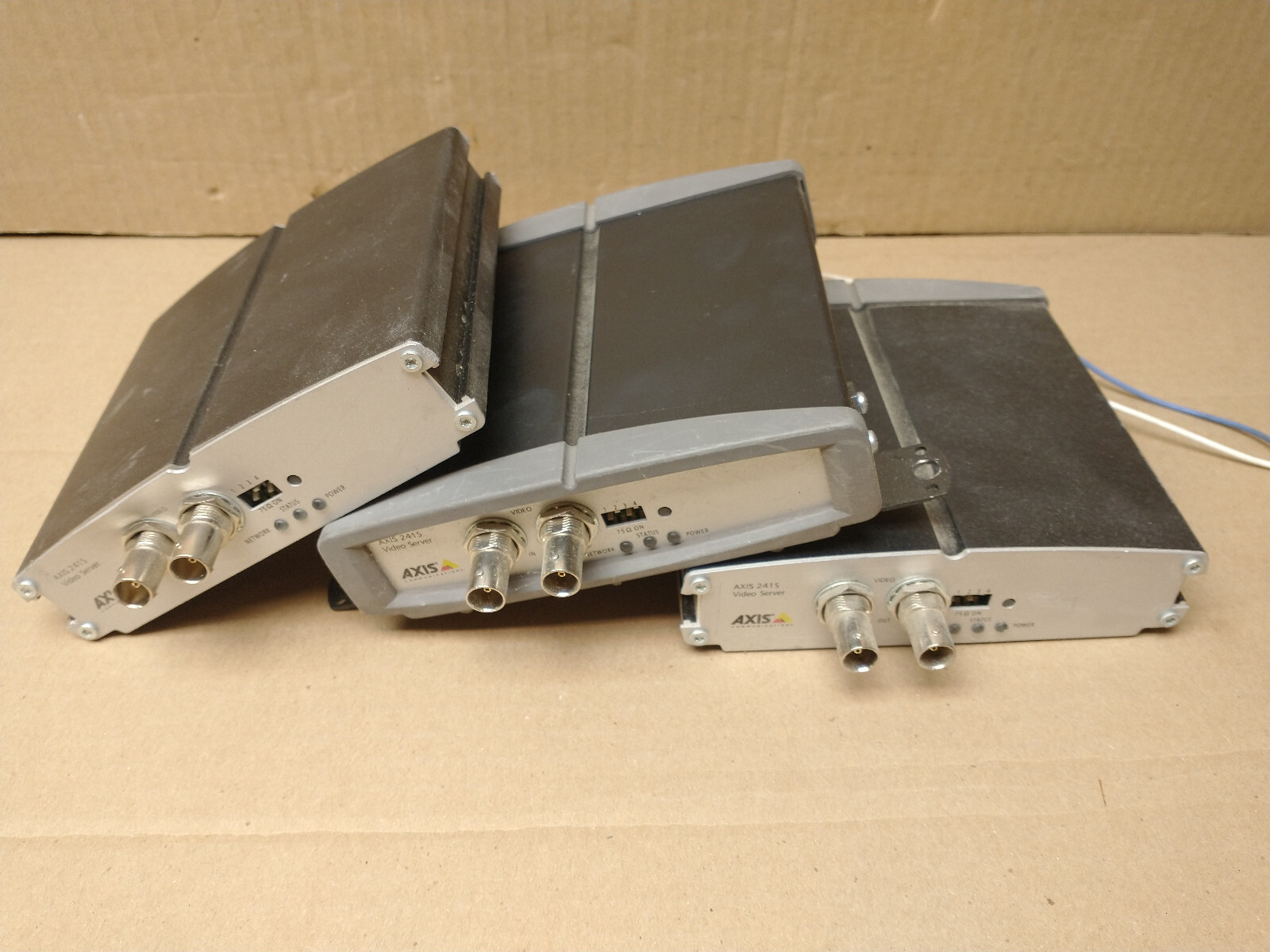 AXIS 241S video server lot of 3 | eBay