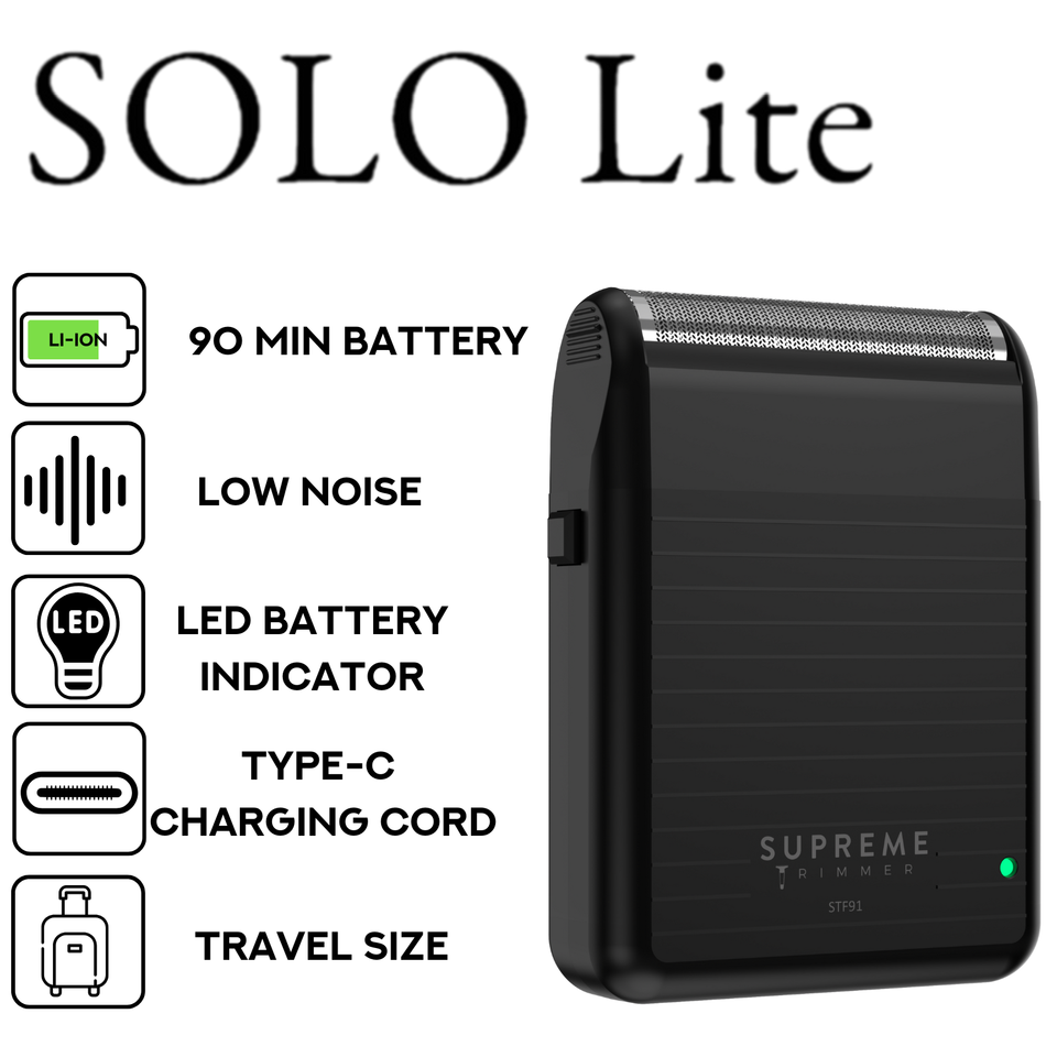 Supreme Trimmer SOLO LiTE Single Foil Shaver |Mini Size Razor | STF91 ...