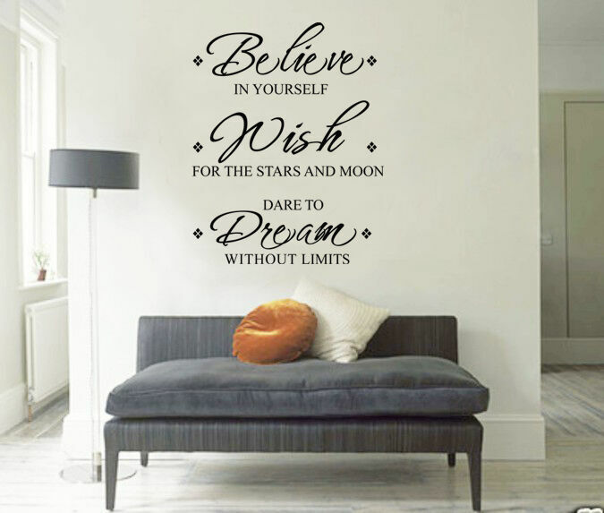 Wall Sticker Quotes Dream