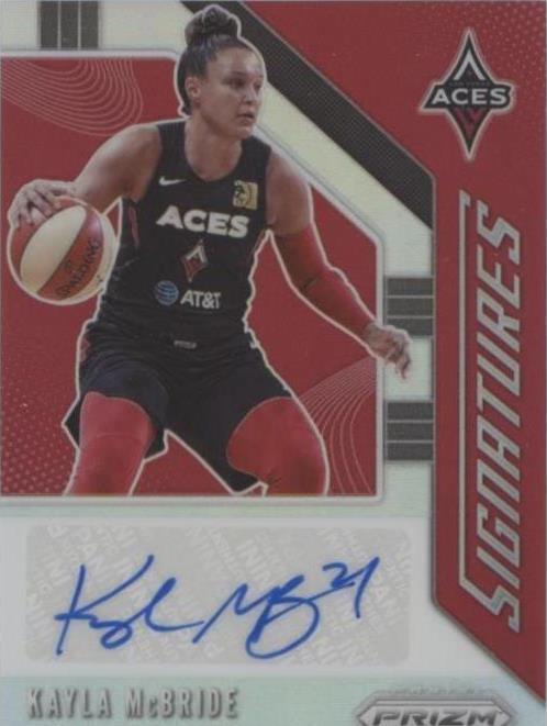 2020 Panini Prizm WNBA - Signatures Kayla McBride #SG-KMB Silver Prizm ...