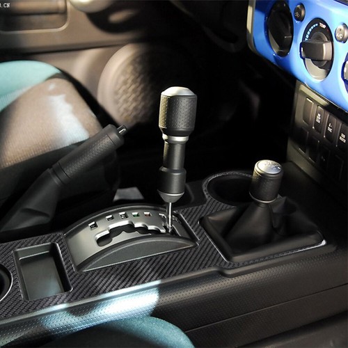 For Toyota FJ Cruiser 2007-14 Carbon Fiber Interior Gear Shift Cover ...