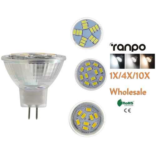 Mr11 Led Spot Light Bulb ‎200 Lumen Dc12V Cool Warm Neutral White 2835 ...