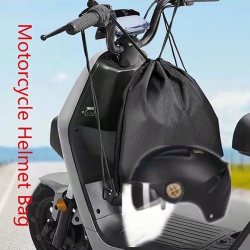 1Pcs Motorcycle Helmet Bag Single Rope Draw Pocket for Scooter Moped ...