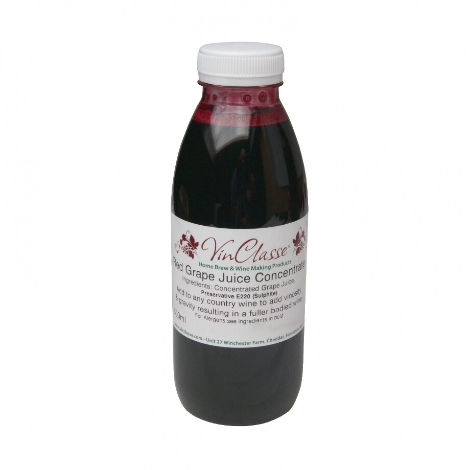 Vinclasse Red Grape Juice Concentrate 500ml - For Wine Making | eBay