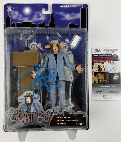 JIM BREUER signed Figure GOAT BOY Saturday Night Live SNL X Toys Series ...