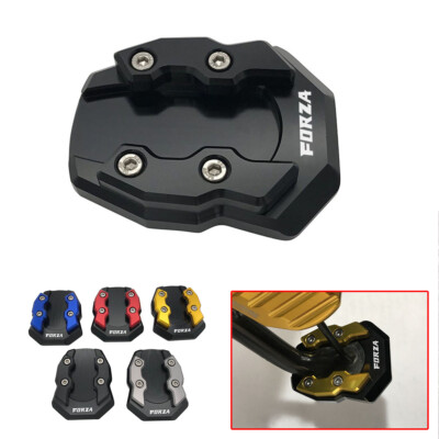 Foot Side Stand Enlarger Plate Pad For Honda Forza 125 250 300 350 2017 ...