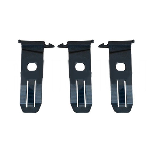 Black Color Set of 3 Front Bumper Grille Bracket for Mercedes W212 ...