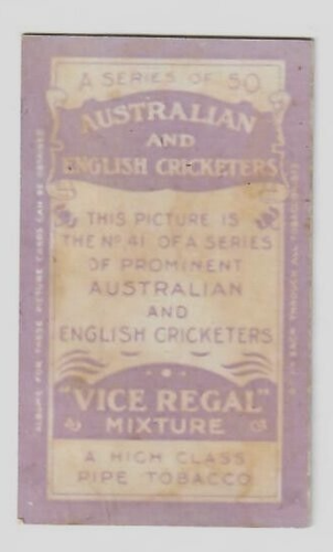 1910\11 WILLS Vice Regal Mixture Jack Hobbs NOT Rookie Card | eBay ...