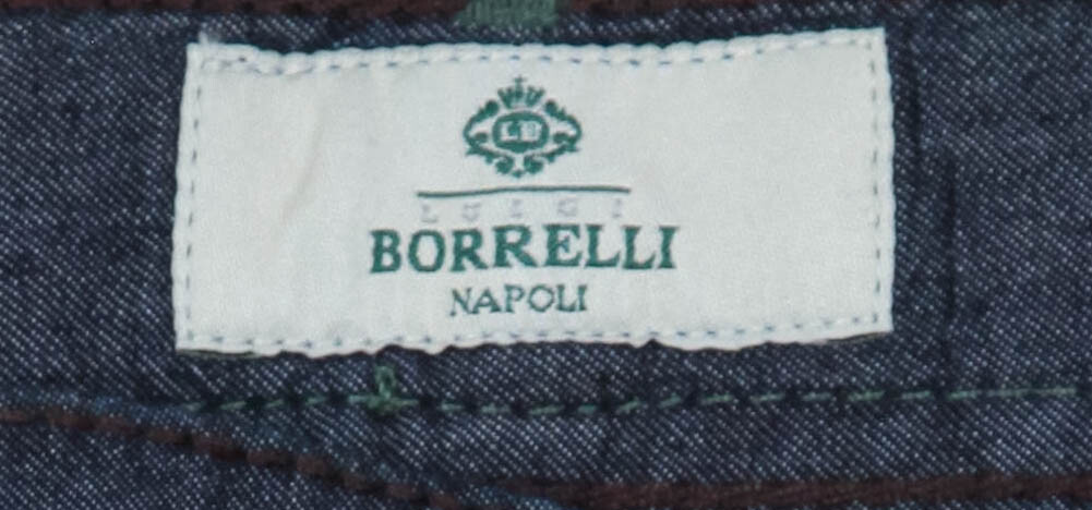 Luigi Borrelli Denim Blue Jeans - Extra Slim - 35/51 - (CAR07611570 ...