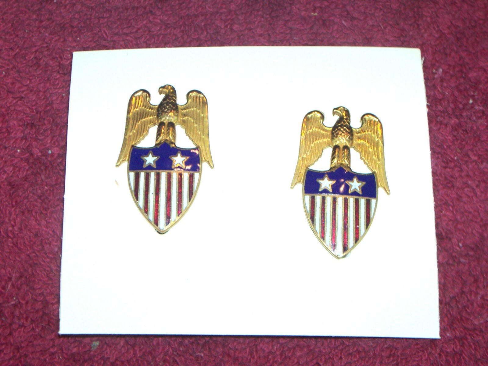 2 - VIETNAM ERA AIDE TO MAJOR GENERAL OFFICER'S COLLAR INSIGNIAS | eBay