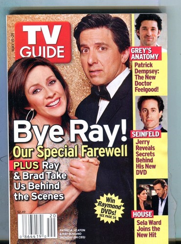 TV Guide Magazine May 15-21 2005 Ray Romano Raymond 063017nonjhe2 | eBay