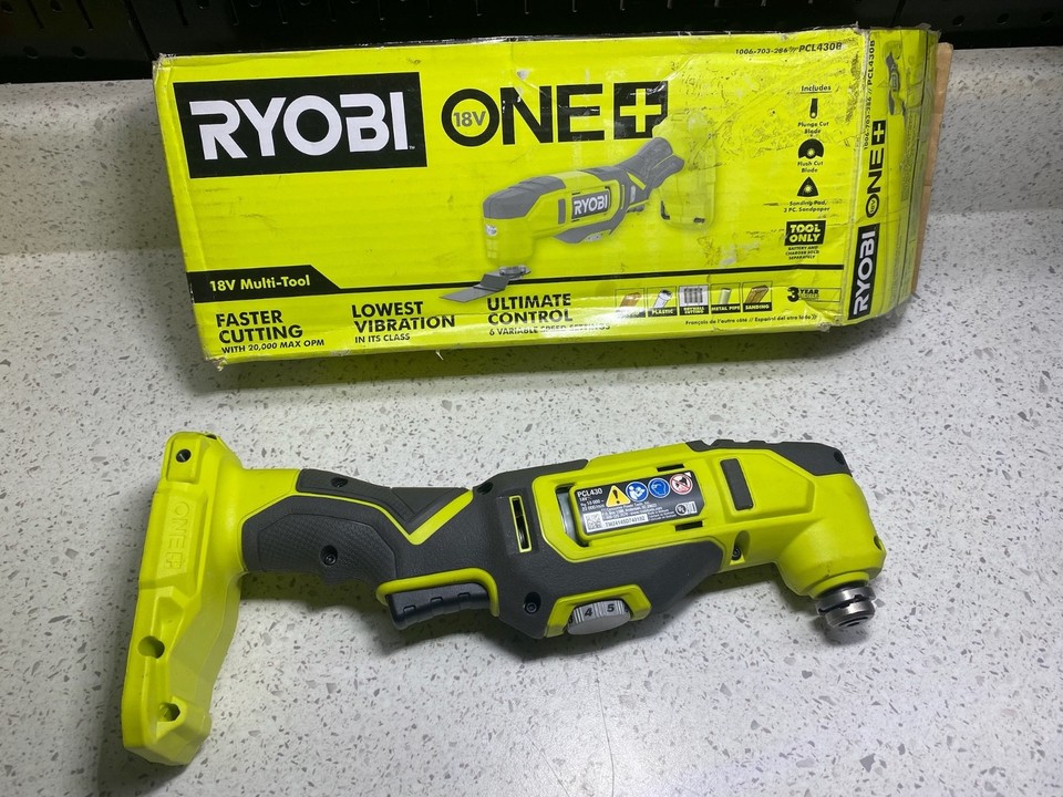 (( PARTS ONLY)) RYOBI ONE+18V Oscillating Multi-Tool 18v Power Tool ...