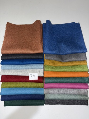 Premium Wool Fabric 20 Pieces 40 x 40 cm (not Felt) | eBay UK