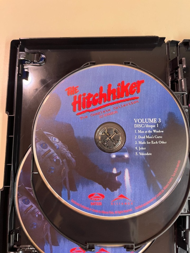 The Hitchhiker Complete Collection DVD, HBO Thriller Series, Read for ...