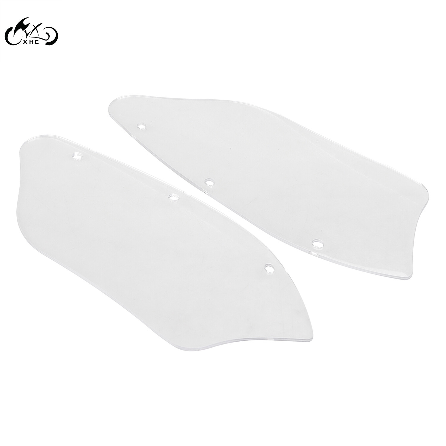 Batwing Side Fairing Windshield Air Deflectors For Harley Wide Glide ...