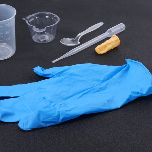 44 Pcs Epoxy Gloves DIY Professional Tools Finger Cots Crystal | eBay UK