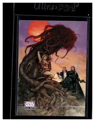 1995 Topps Star Wars Galaxy Series 3 #323 A Living Jedi Tree | eBay
