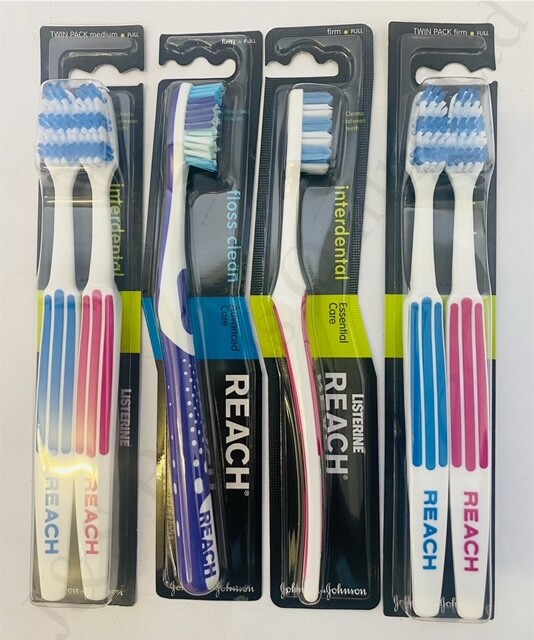 Reach Toothbrush Medium Reach Crystal Clean Medium Bristles Toothbrush