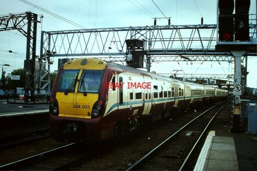 PHOTO CLASS 334 3-CAR EMU NO 334 035 AT GLASGOW CENTRAL 10/07 | eBay