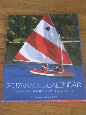 The Abacus Calendar with 12 Gorgeous Monthly Posters by Dana Heacock ...
