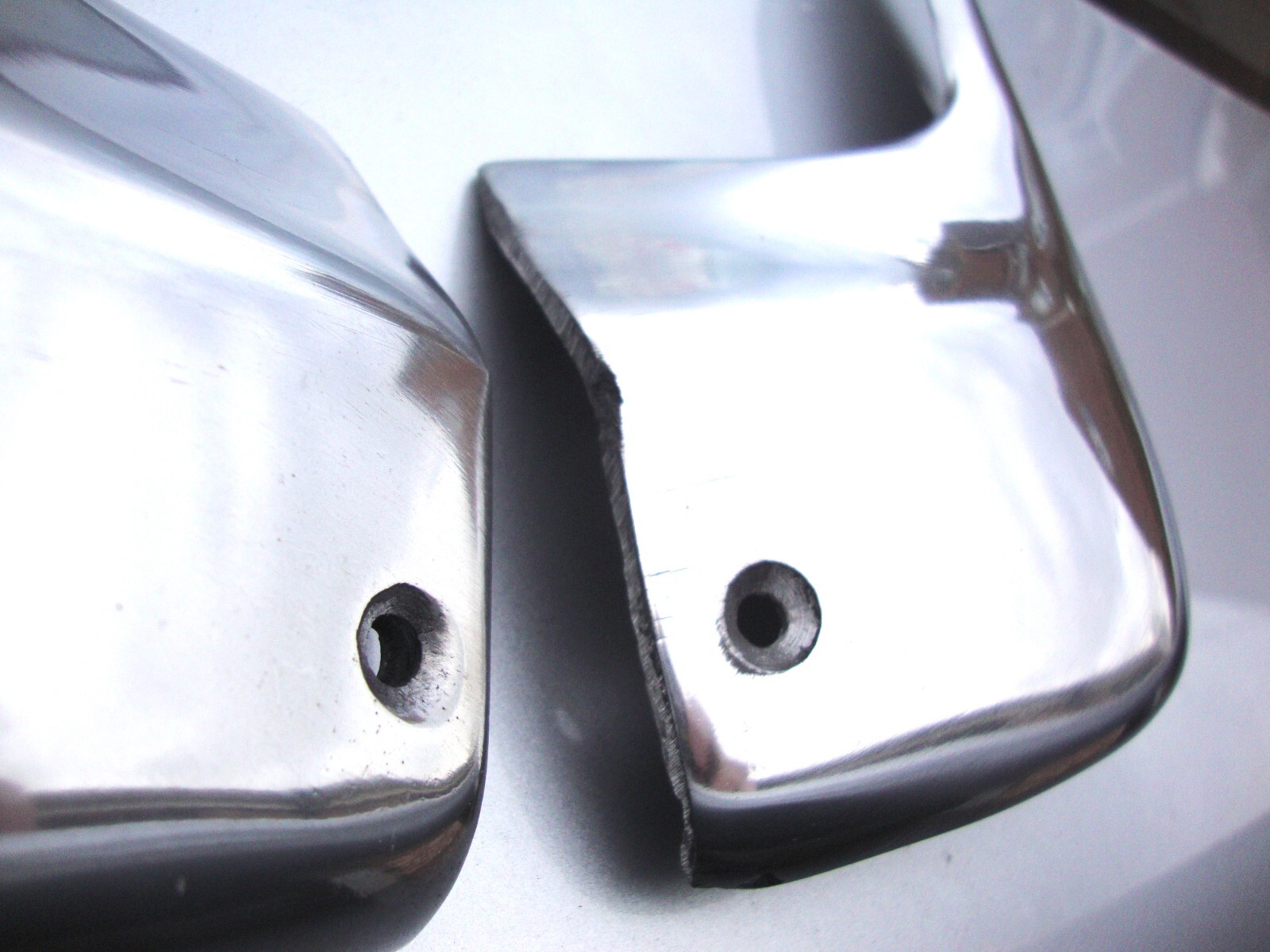 FRONT & REAR Citroen 2CV Robri Style Gravel Guards 1950 - 90 VAC044+043 ...