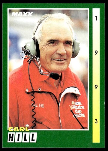 Carl Hill 1993 Maxx Race Cards # 239 Base | eBay
