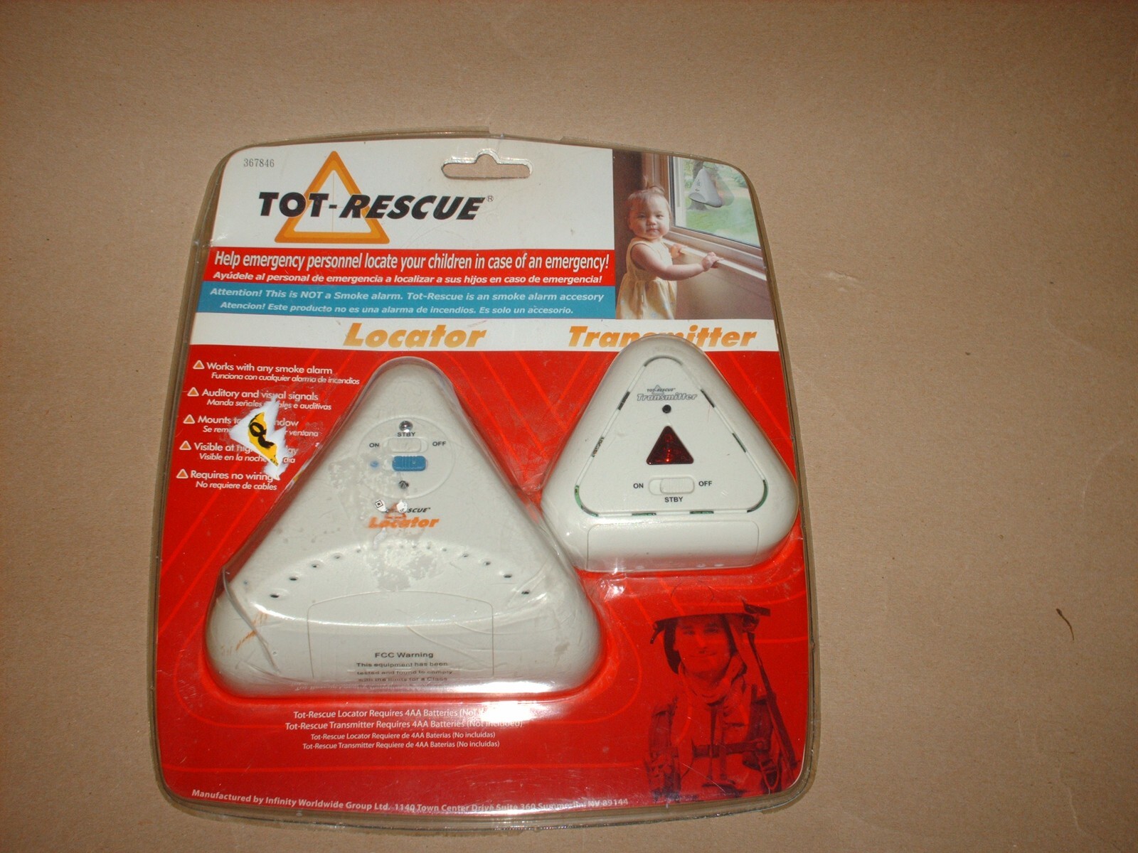 Tot Rescue Locator Transmitter Help Emergency Personnel Locate Kids ...