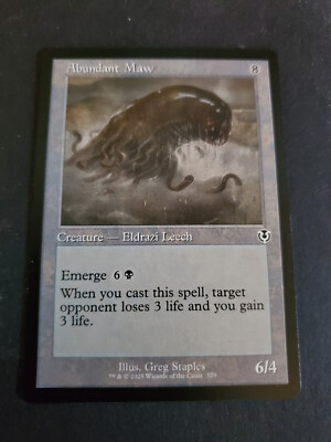Abundant Maw (Retro Frame) - Innistrad Remastered - MTG - NM/M | eBay