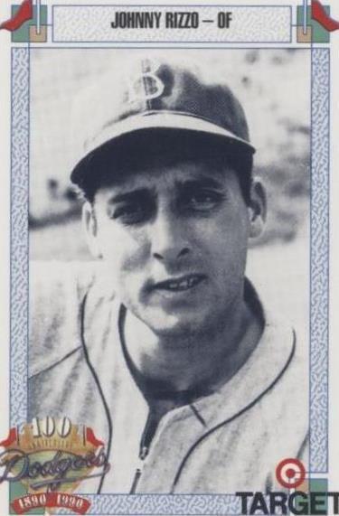 1990 Target Dodgers 100th Anniversary - Johnny Rizzo #672 for sale ...